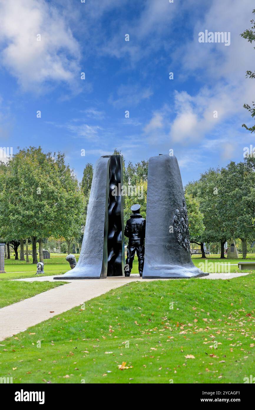 The Submariners Memorial at the National Memorial Arboretum, Alrewas ...