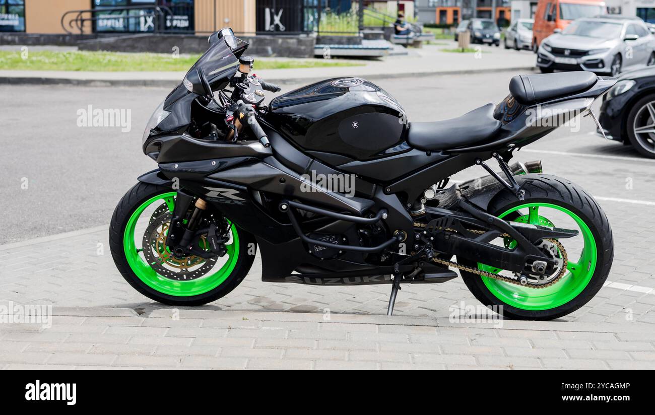 Minsk, Belarus, October 22, 2024 - Luxury motorcycle Suzuki GSX-R ...