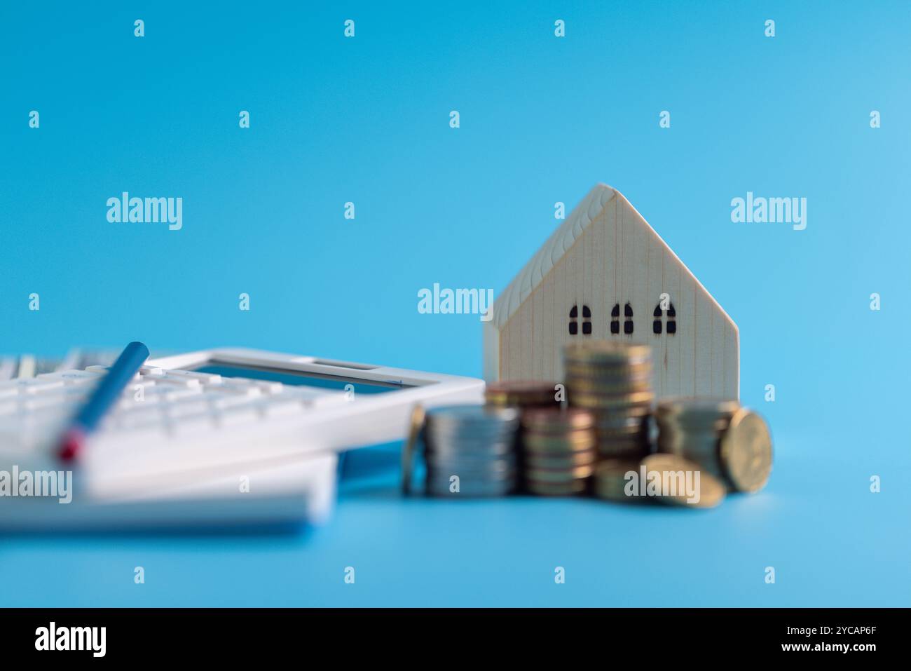 Finance construction of new home, investing money in real estate ...