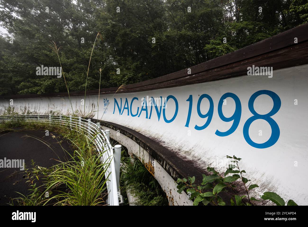 Abandoned bobsleigh track in hi-res stock photography and images - Alamy