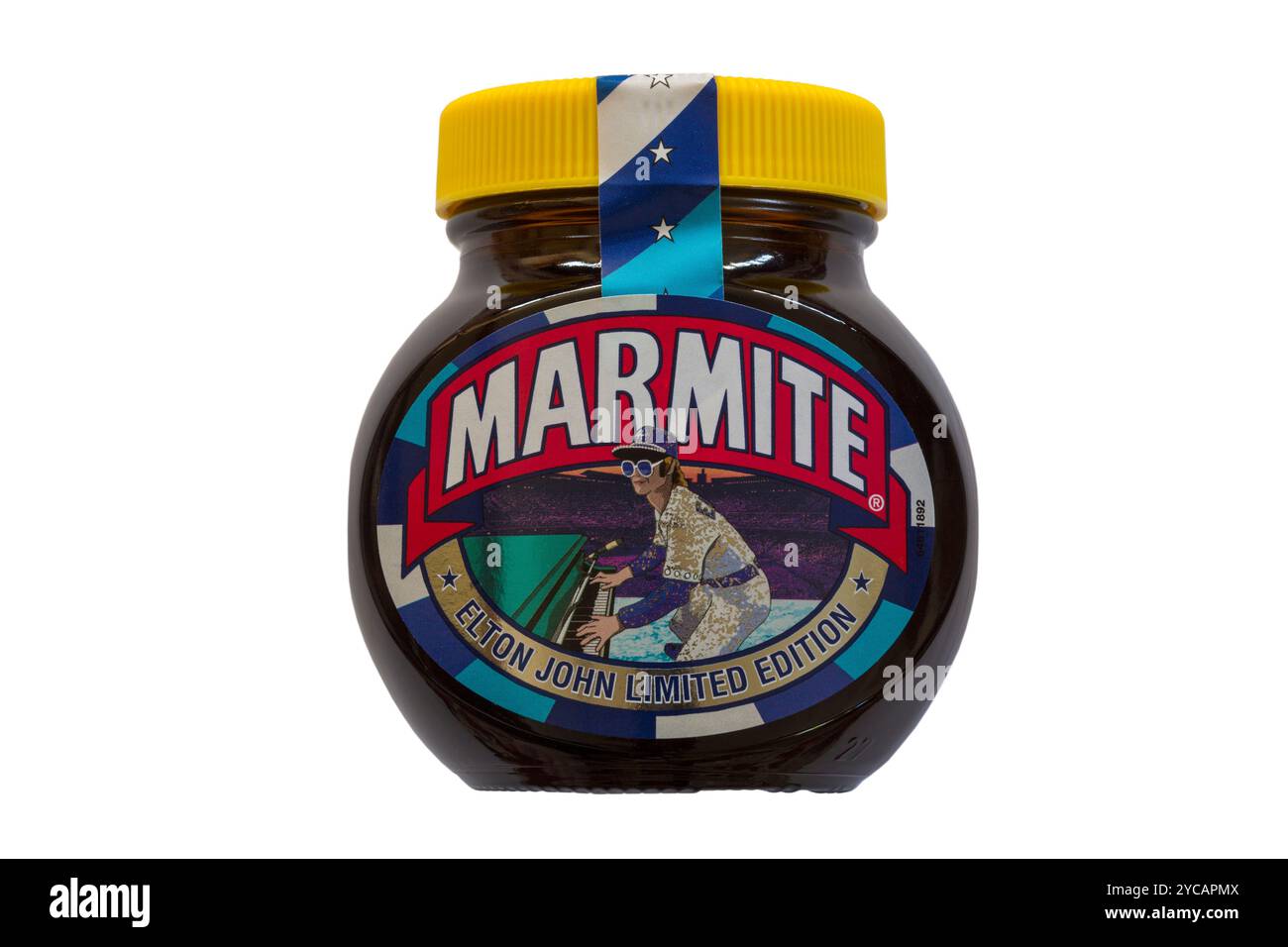 special jar of Marmite Elton John Limited Edition yeast extract spread ...