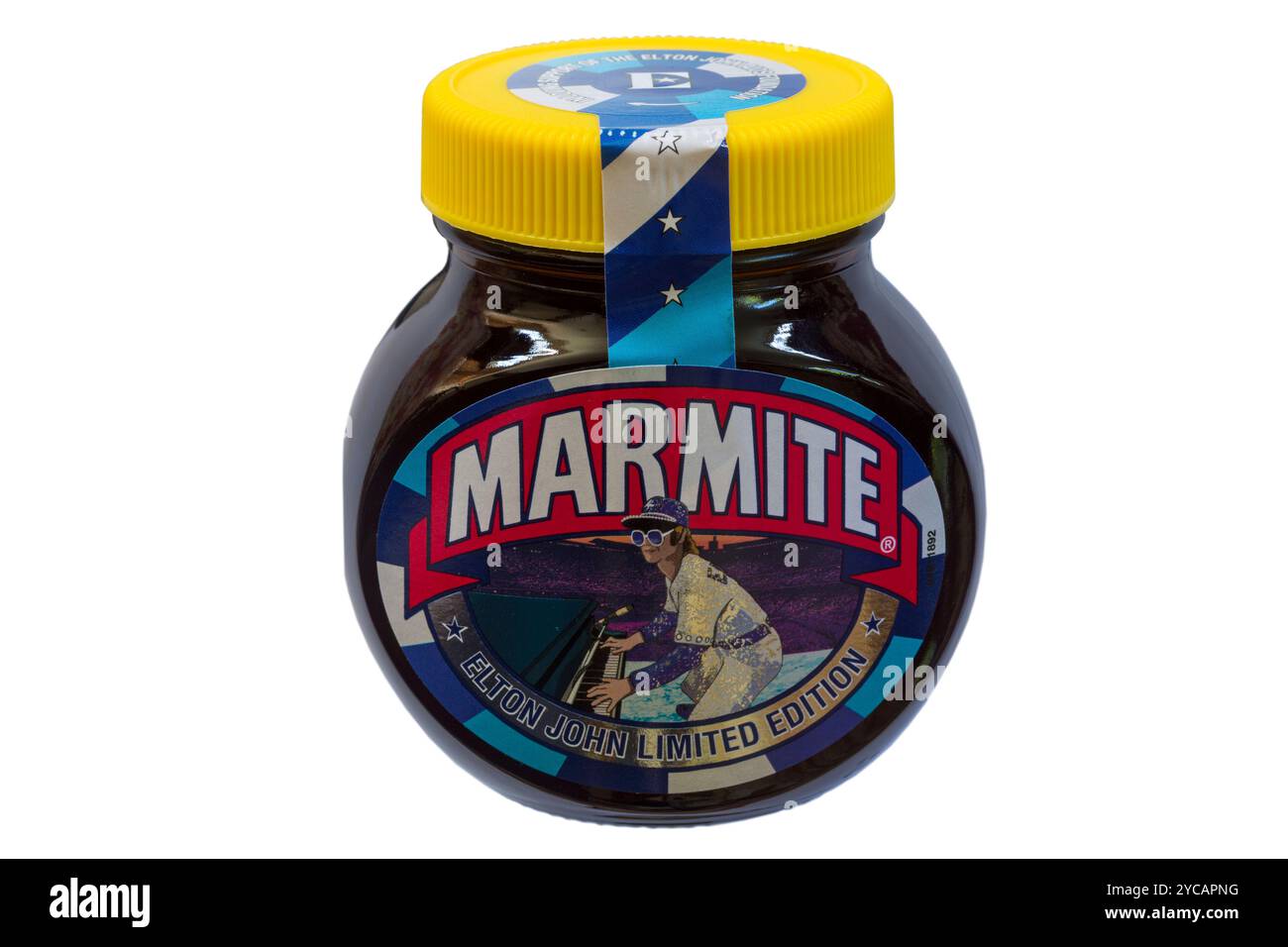special jar of Marmite Elton John Limited Edition yeast extract spread ...