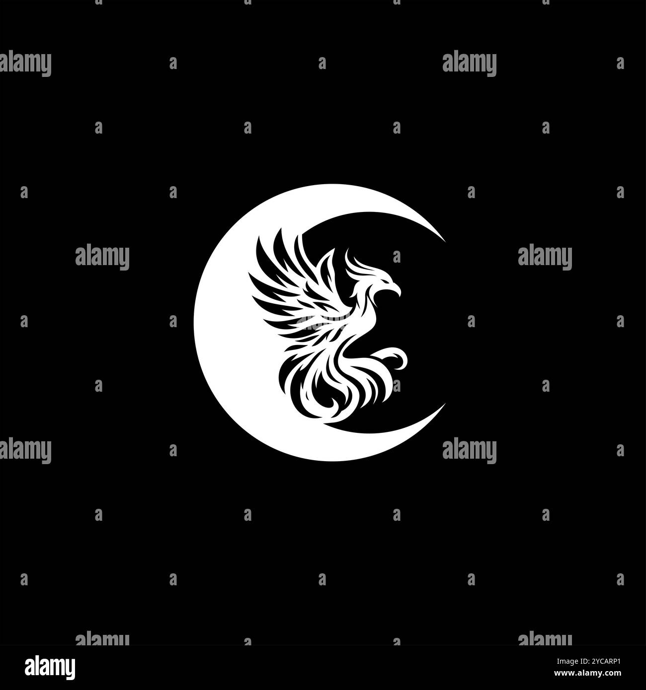 Phoenix spirit Black and White Stock Photos & Images - Alamy