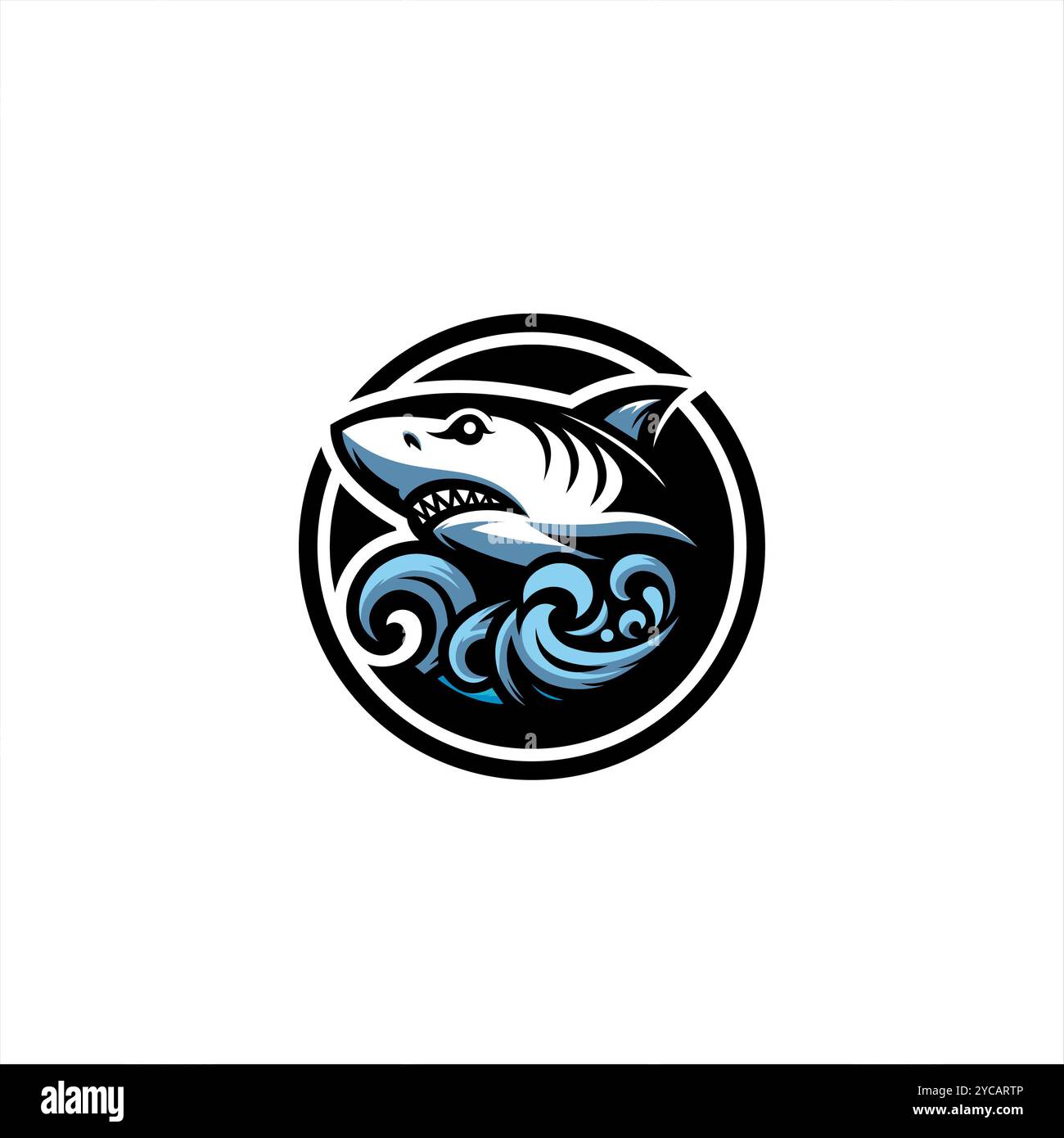 Sleek waves logo hi-res stock photography and images - Alamy