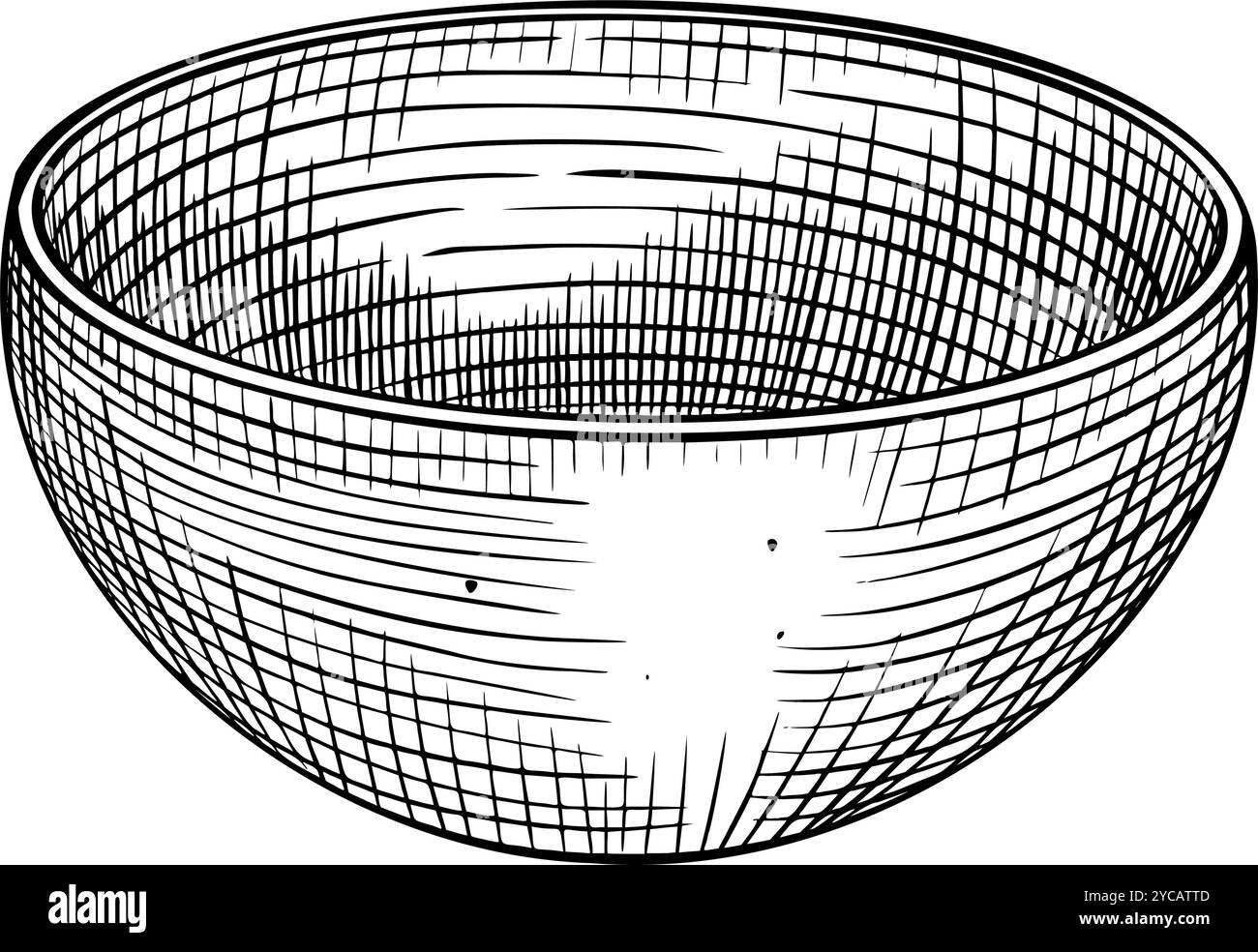 Vintage empty bowl Black and White Stock Photos & Images - Alamy