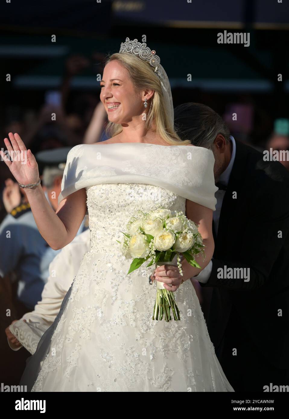 Athens, Greece. 28 September 2024. Princess Theodora Of Greece arrives ...