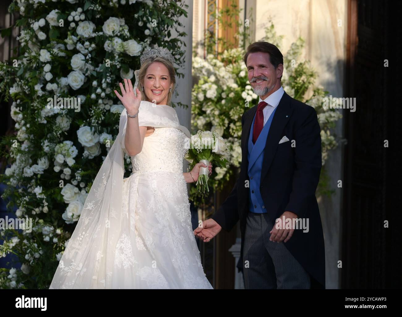 Athens, Greece. 28 September 2024. Princess Theodora of Greece arrives ...