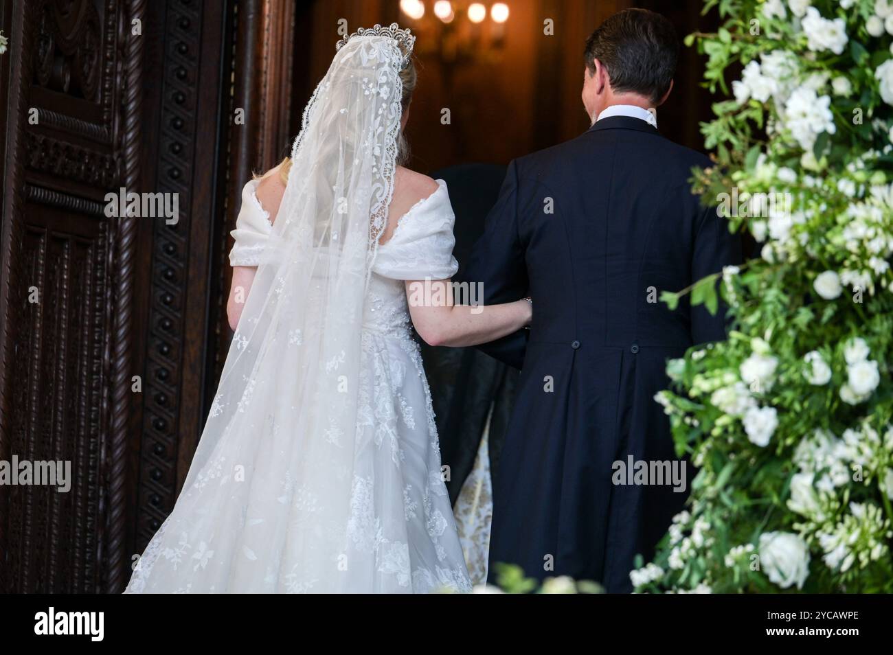 Athens, Greece. 28 September 2024. Princess Theodora of Greece arrives ...