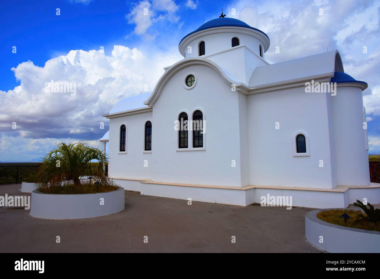 Greek orthodox chapel at St. Anthony's monastery in Arizona Stock Photo ...