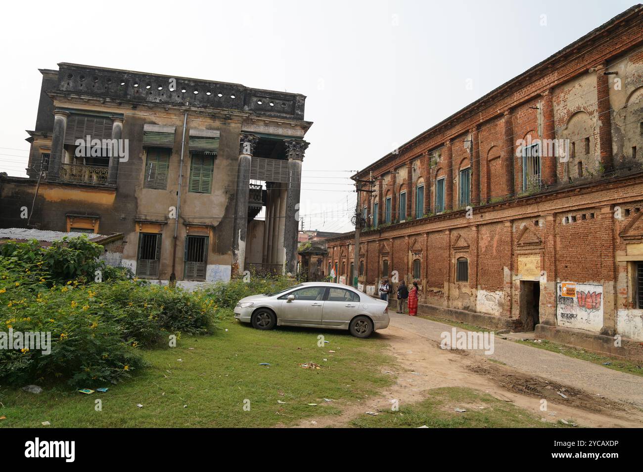 Baithak Khana and Kachari Bari or administrative building of Nandi ...