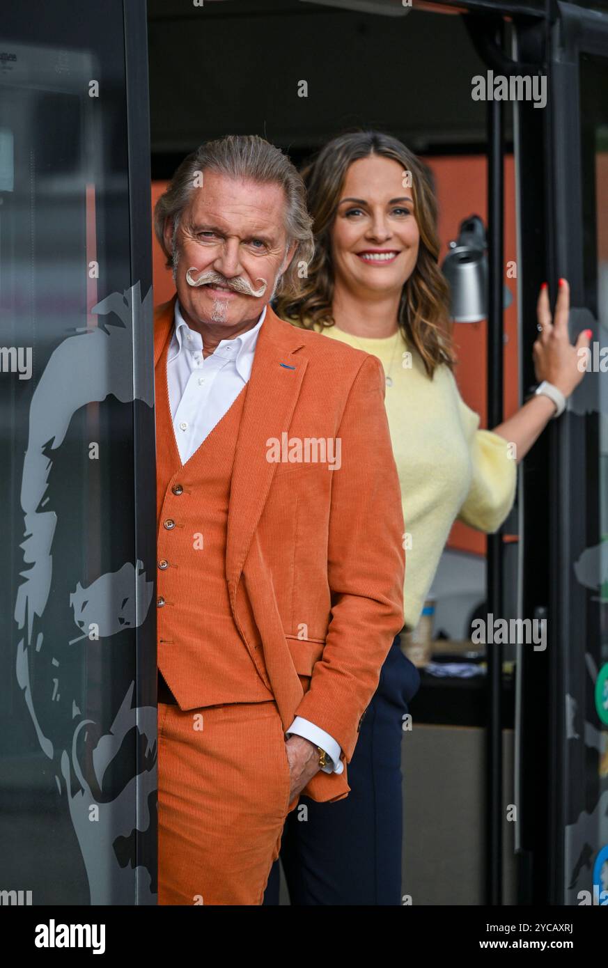 PRODUCTION - 10 October 2024, Berlin: Lawyer and actor Ingo Lenßen and ...