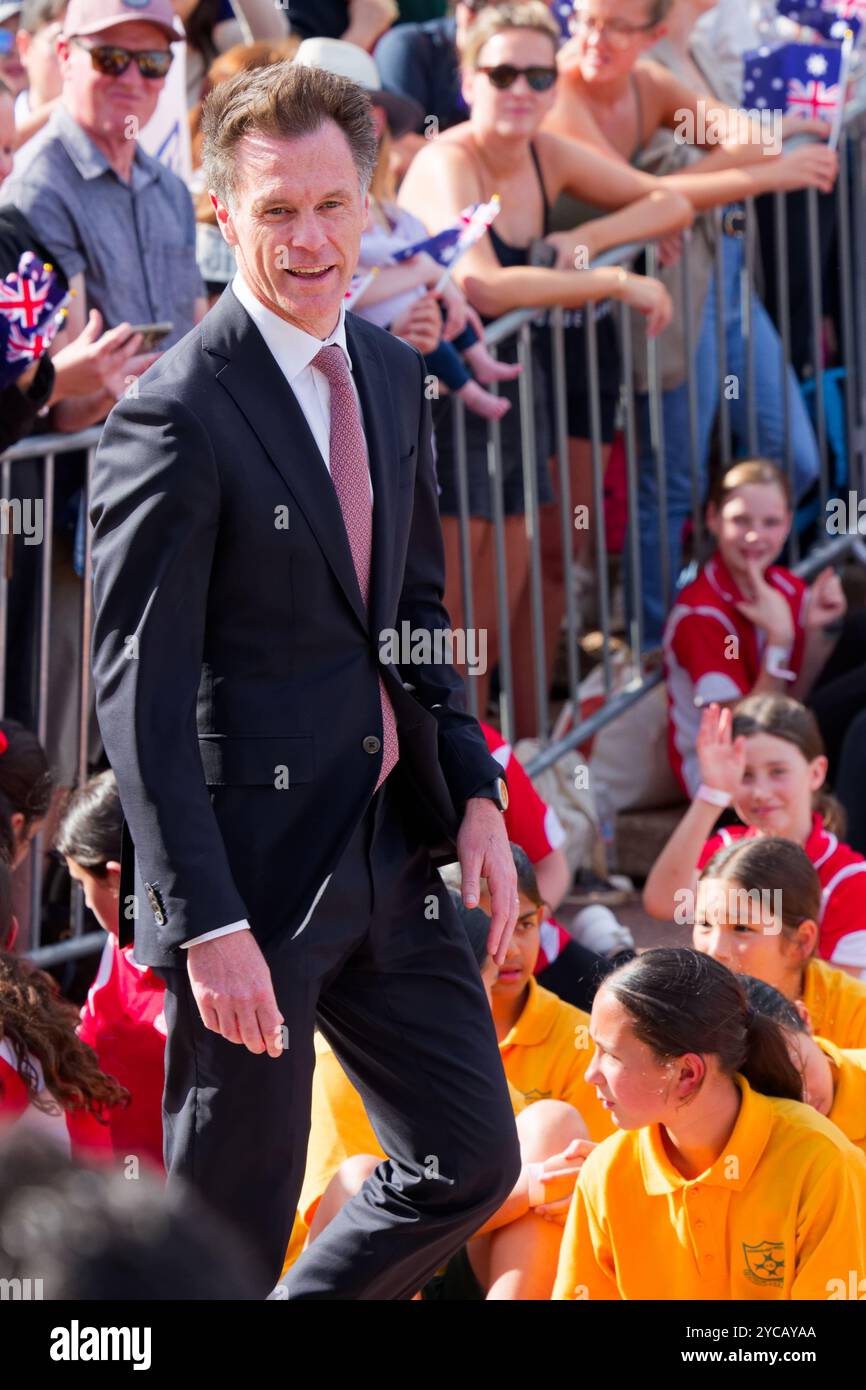 Sydney, Australia. 22nd Oct, 2024. Premier of New South Wales, Chris ...