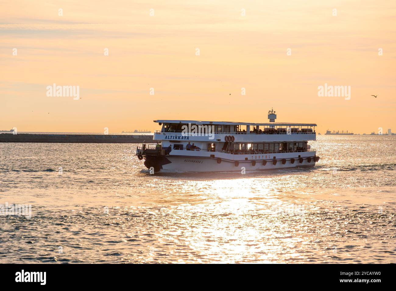 Istanbul, Turkiye - OCT 14, 2024: Istanbul Sehir Hatlari, the City ...