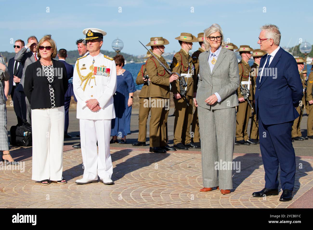 Sydney, Australia. 22nd Oct, 2024. Chief of Defence, Admiral David ...
