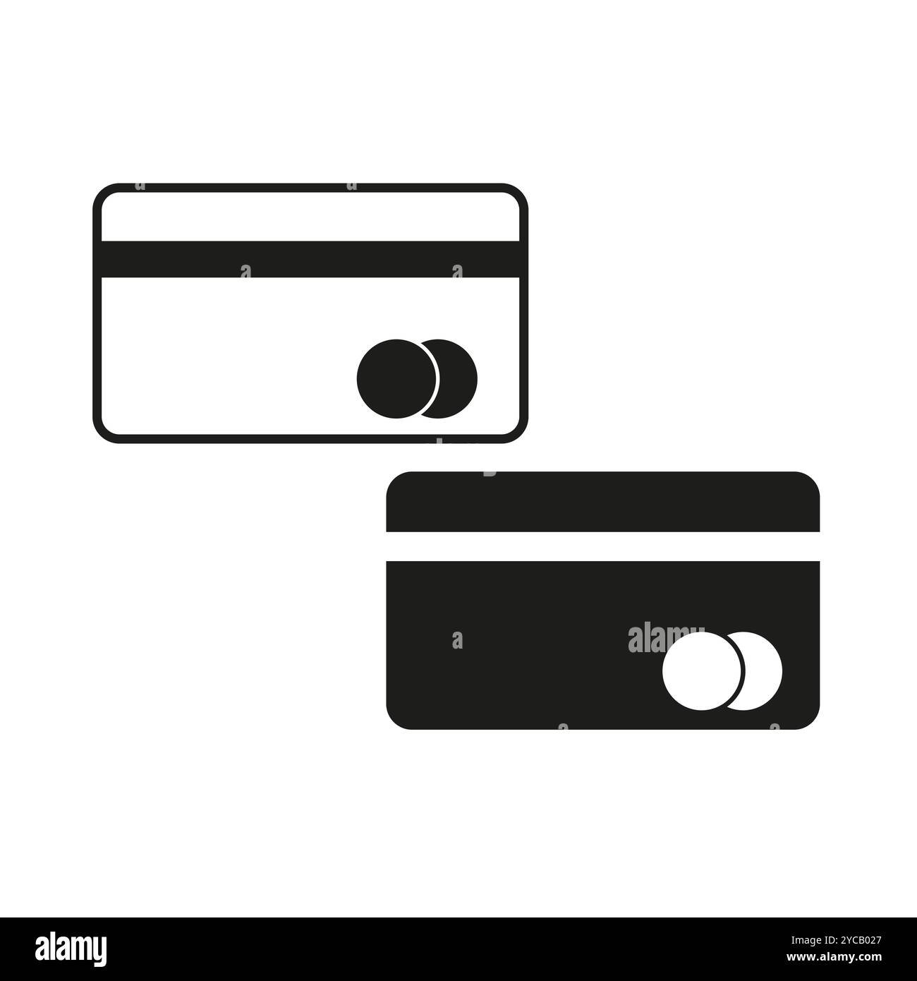 Credit card icon. Payment vector symbol. Financial transaction design ...