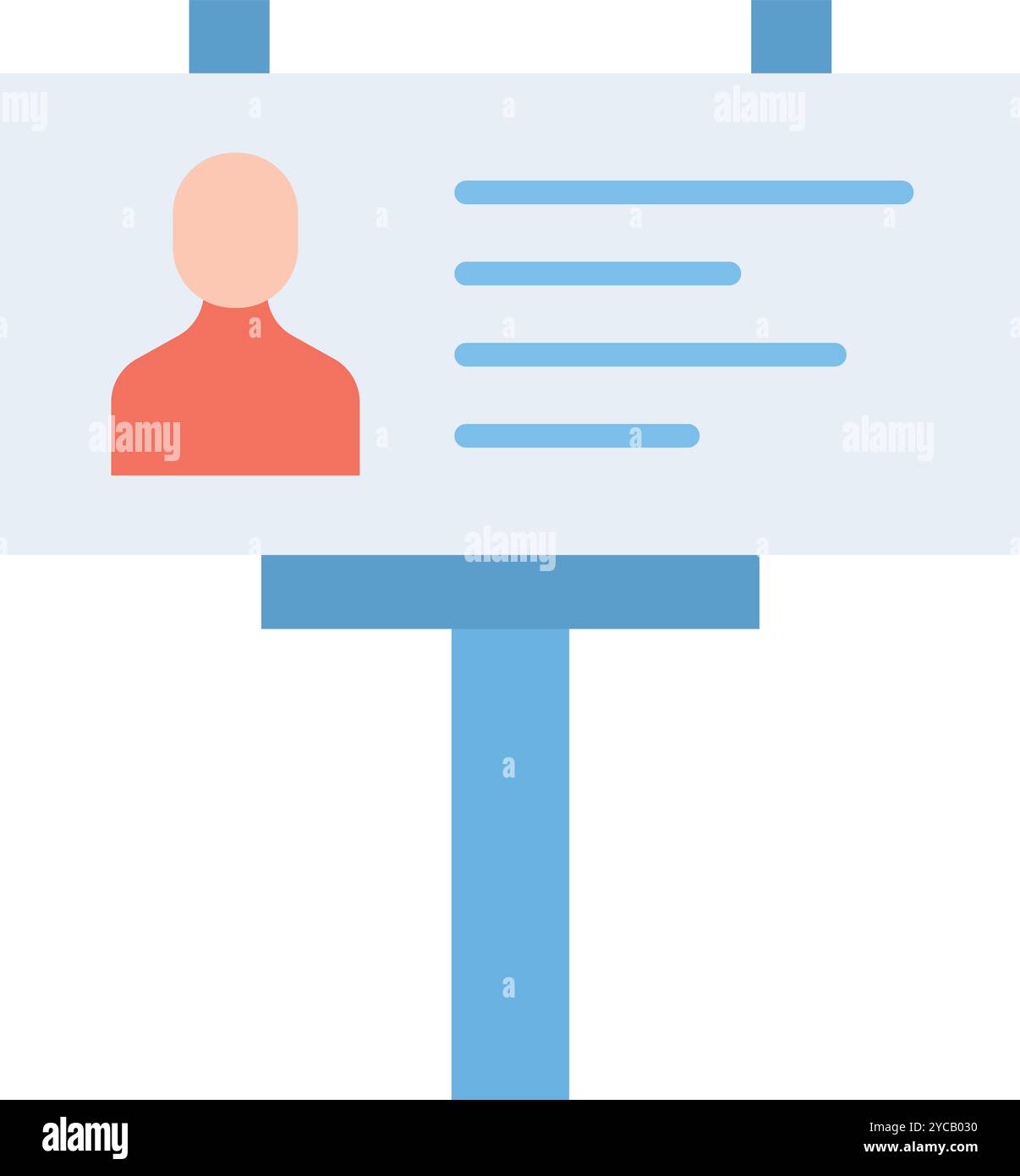 Billboard Icon Vector Image Suitable For Mobile Application Web Application And Print Media