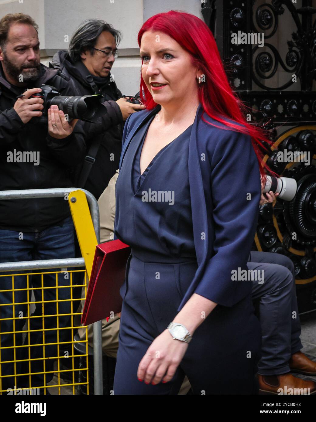 London, UK. 22nd Oct, 2024. Louise Haigh, Transport Secretary, MP ...