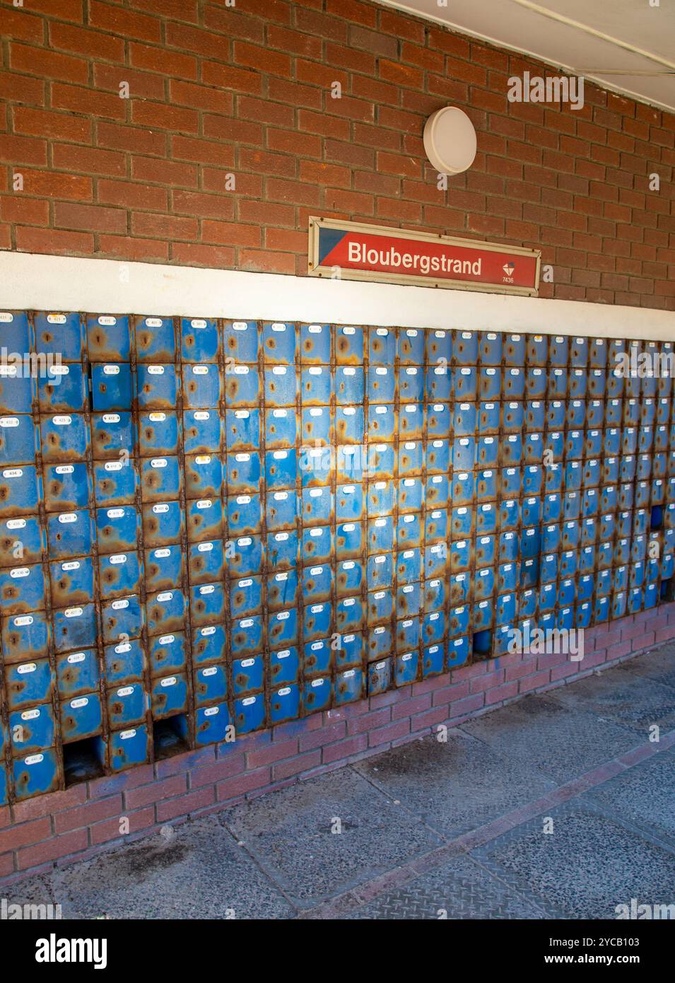 Mail post boxes in apartment hi-res stock photography and images - Alamy