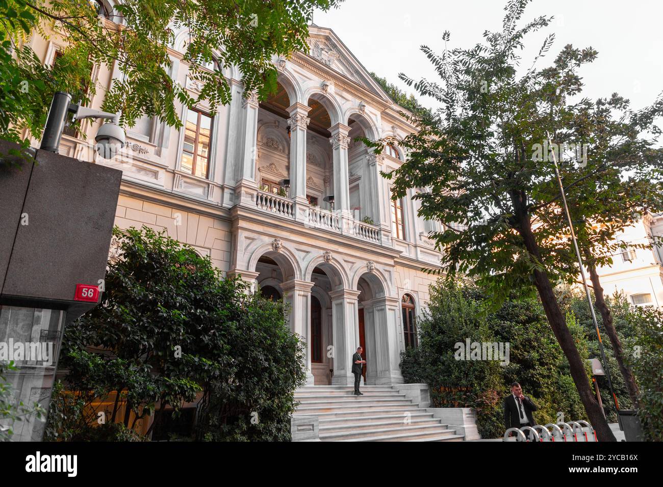 Istanbul, Turkiye - OCT 8, 2024: The entrance of the Soho House ...