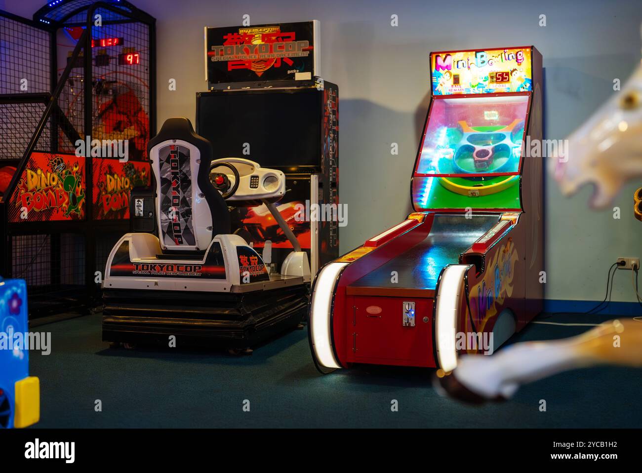 Side, Turkey - 06.06.2024: Hall with gaming machines. Editorial usage ...