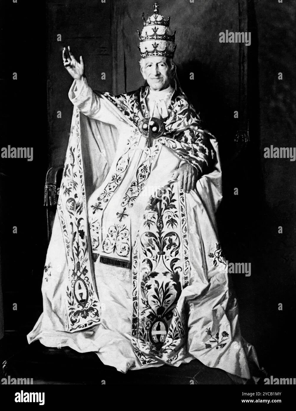 Pope Leo XIII portrait after Incoronation ( Gioacchino Vincenzo ...