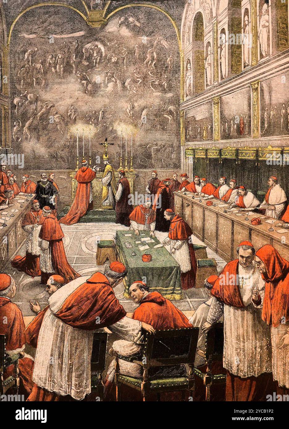 Papal conclave cardinals hi-res stock photography and images - Alamy