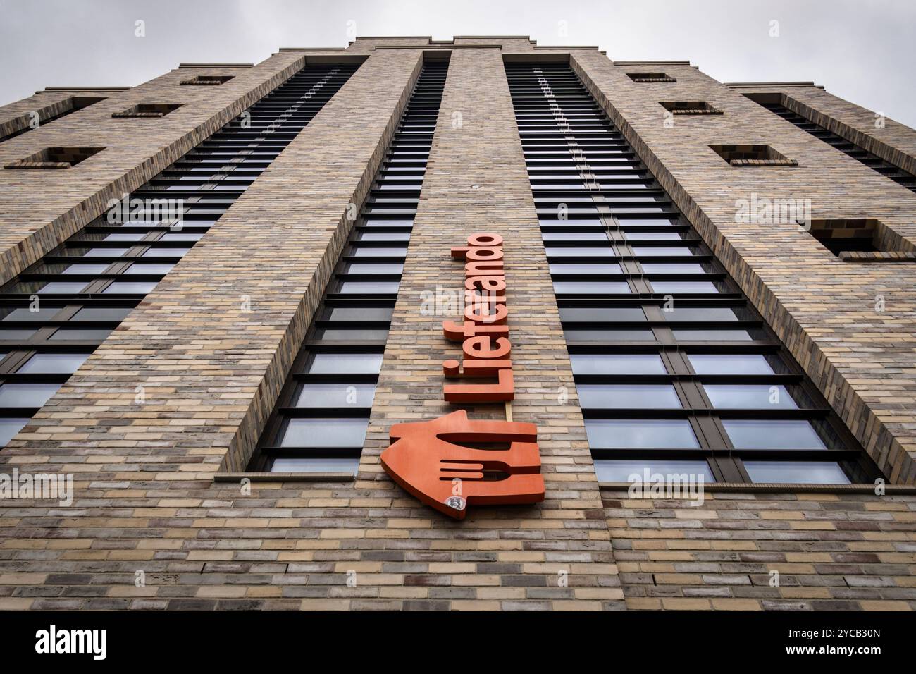 Lieferando Firmensitz in Berlin, Logo, Cuvry-Campus, Lieferdienst, Food ...