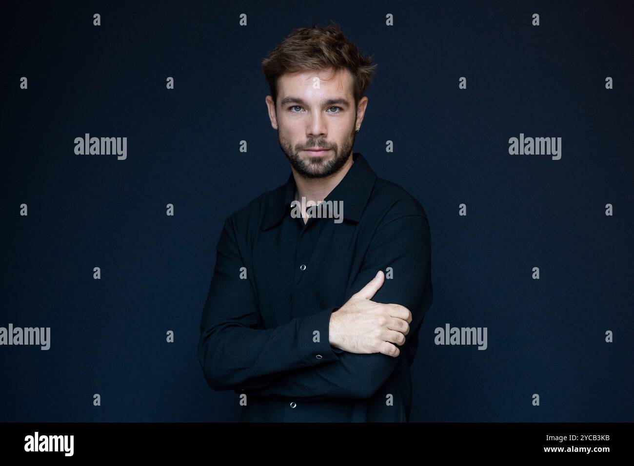 Carlos Cuevas Poses portrait session , during 72st San Sebastian ...