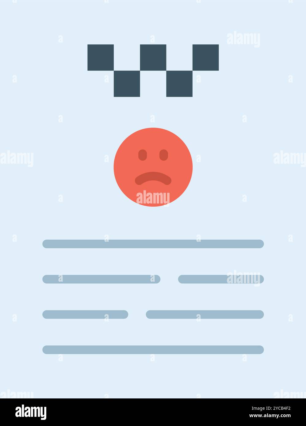 Complaint icon vector image. Suitable for mobile application web ...