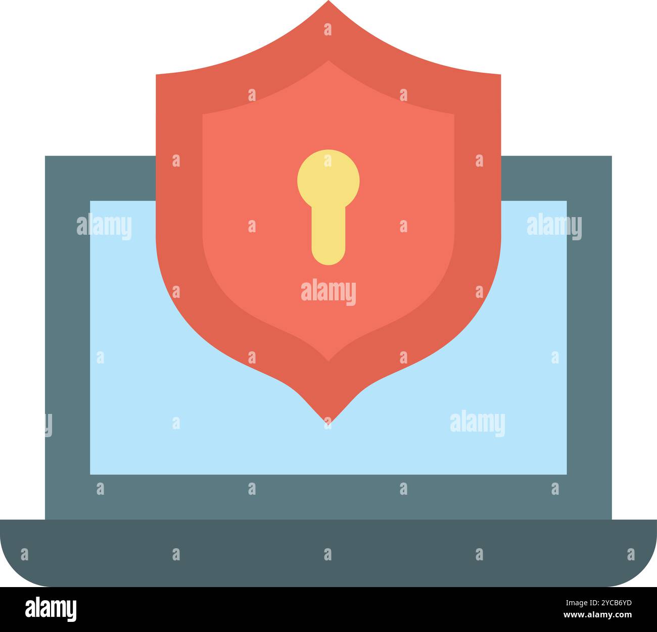 Cyber Security Icon Vector Image Suitable For Mobile Application Web