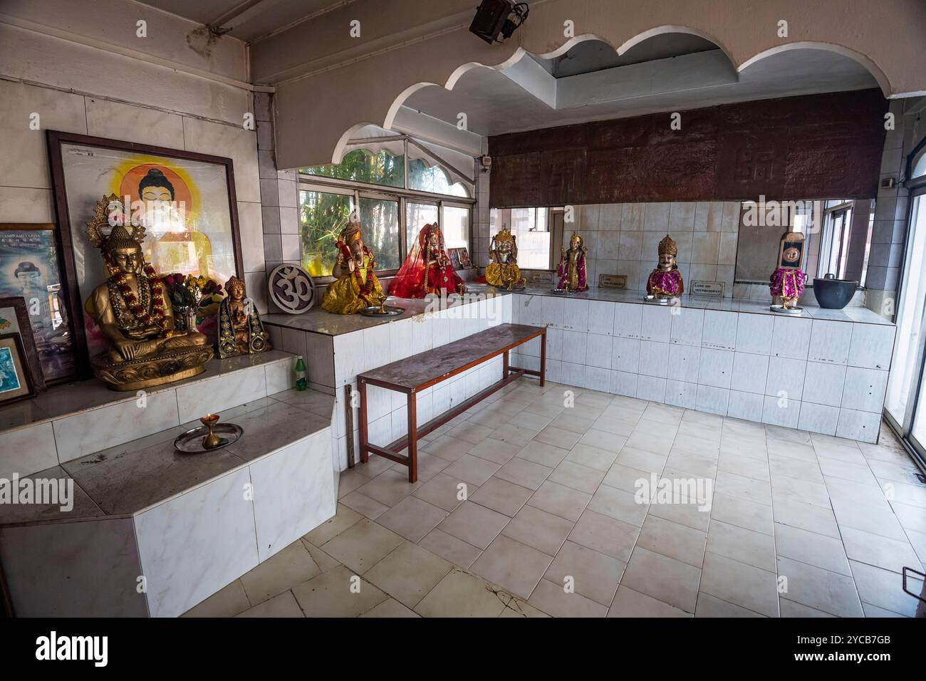God, Gods, interior, Hindu temple, holy lake, Grand Bassin, Ganga Talao ...