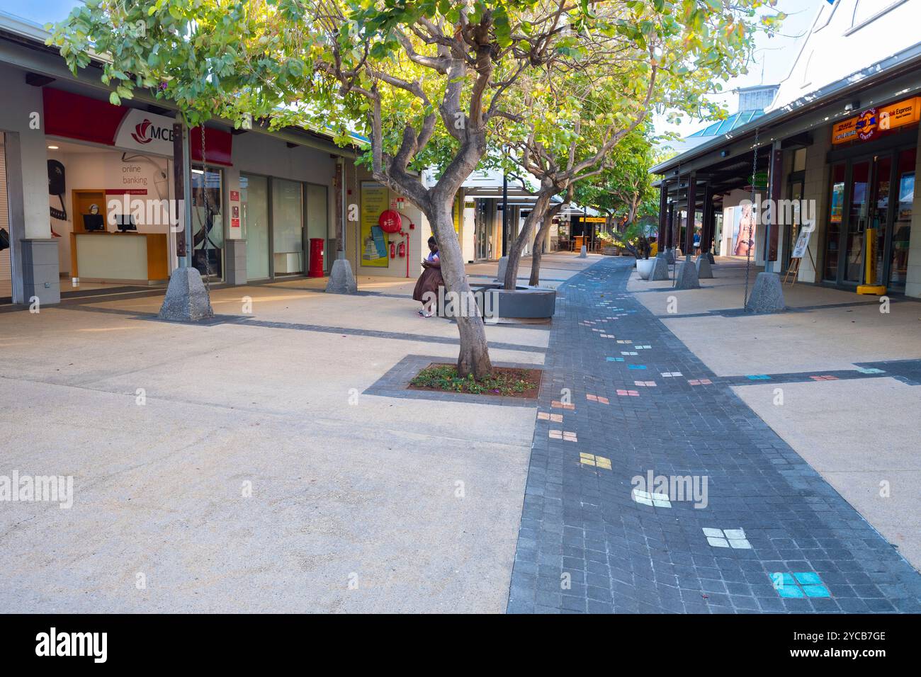 Cascavelle Shopping Mall, shopping center, Flic en Flac, west coast ...