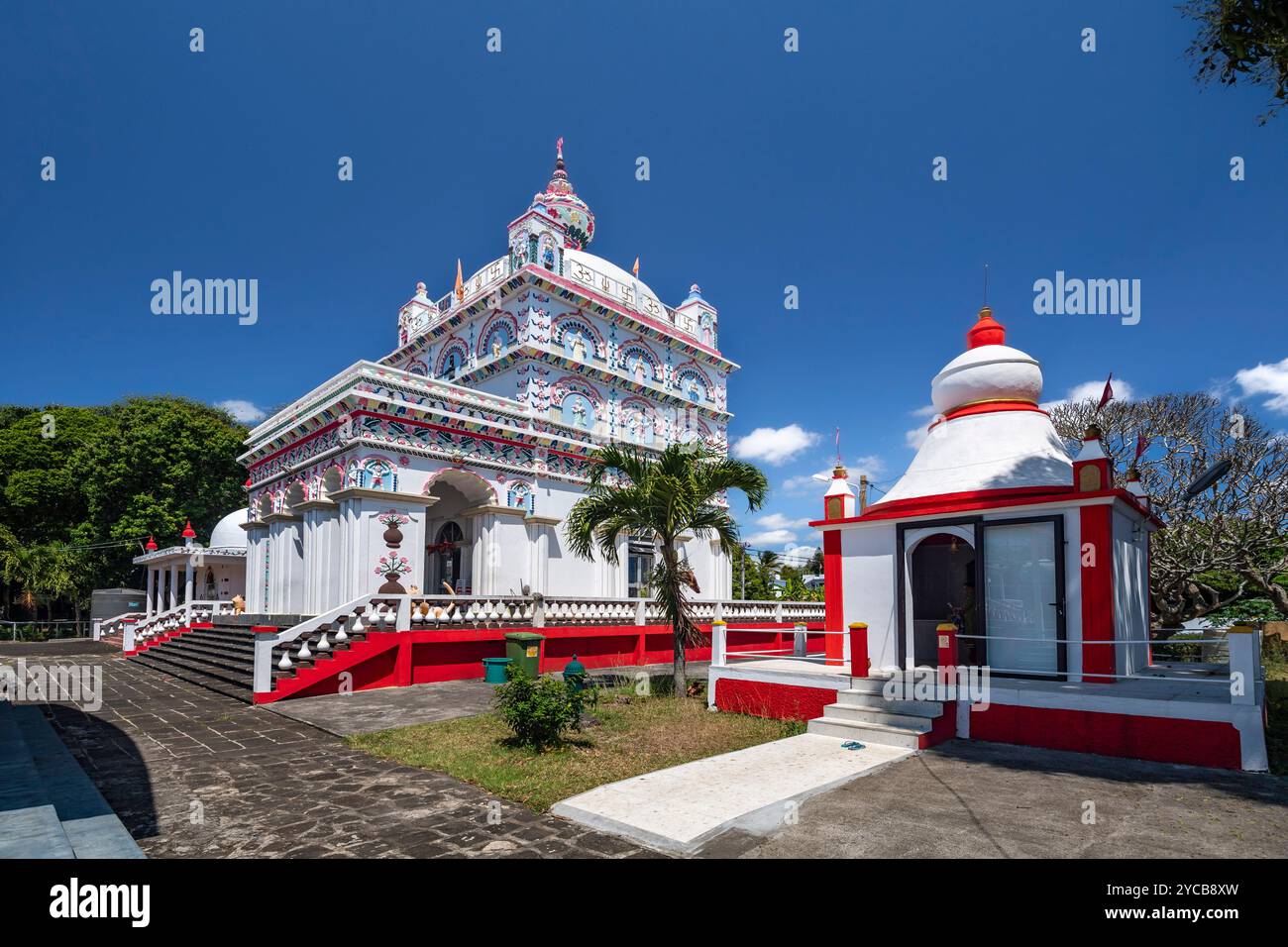 Hindu Temple, Maheswarnath Mandir, Triolet, Indian Ocean, Island ...