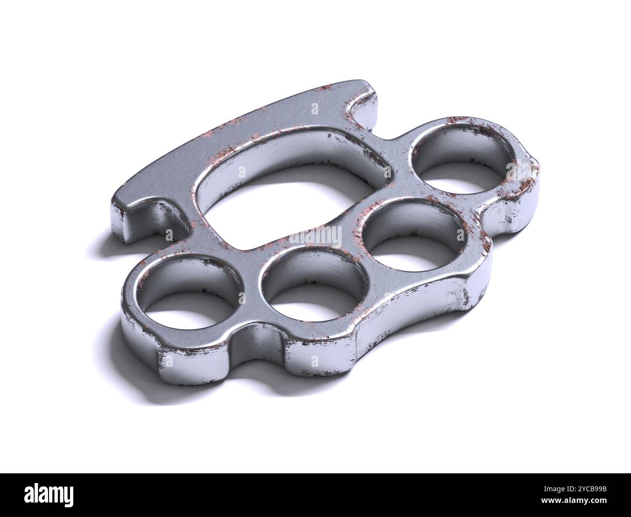 Brass knuckles white background hi-res stock photography and images - Alamy