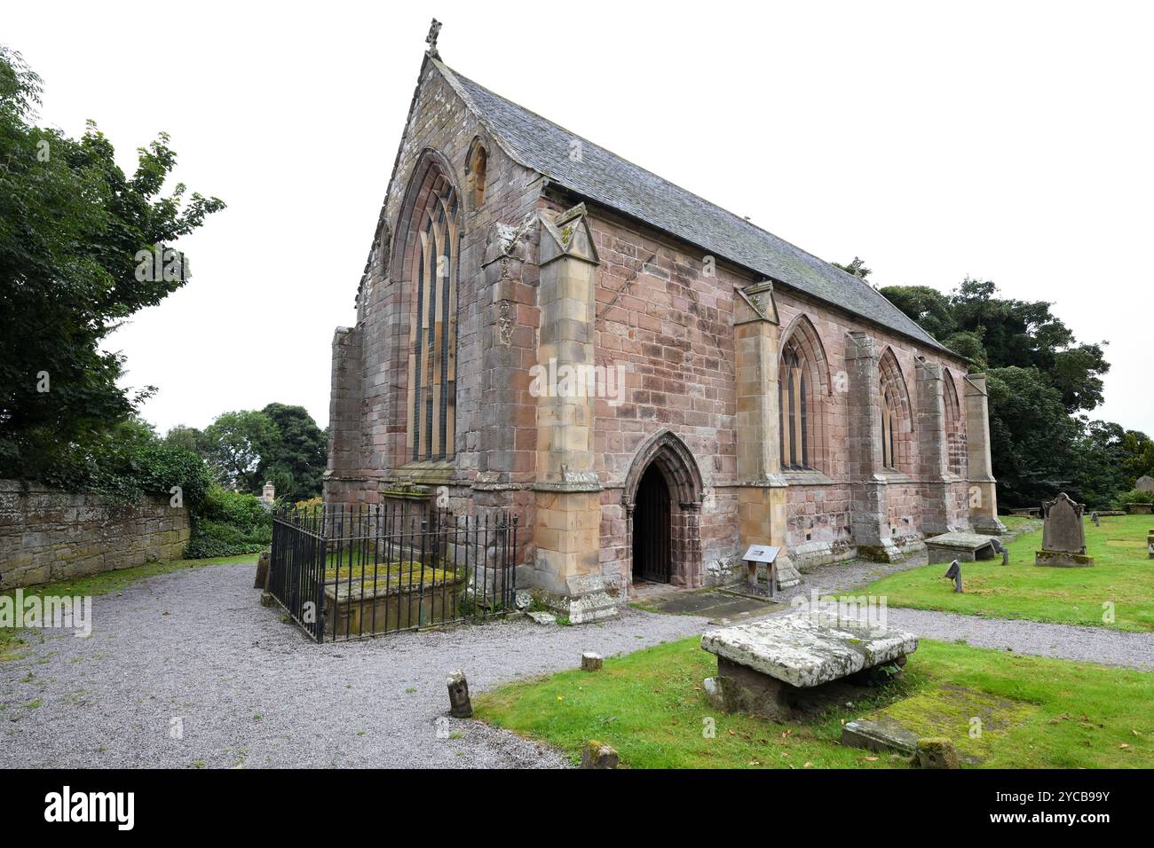 St. Duthac in Tain, Scotland is a surviving medieval church built in ...