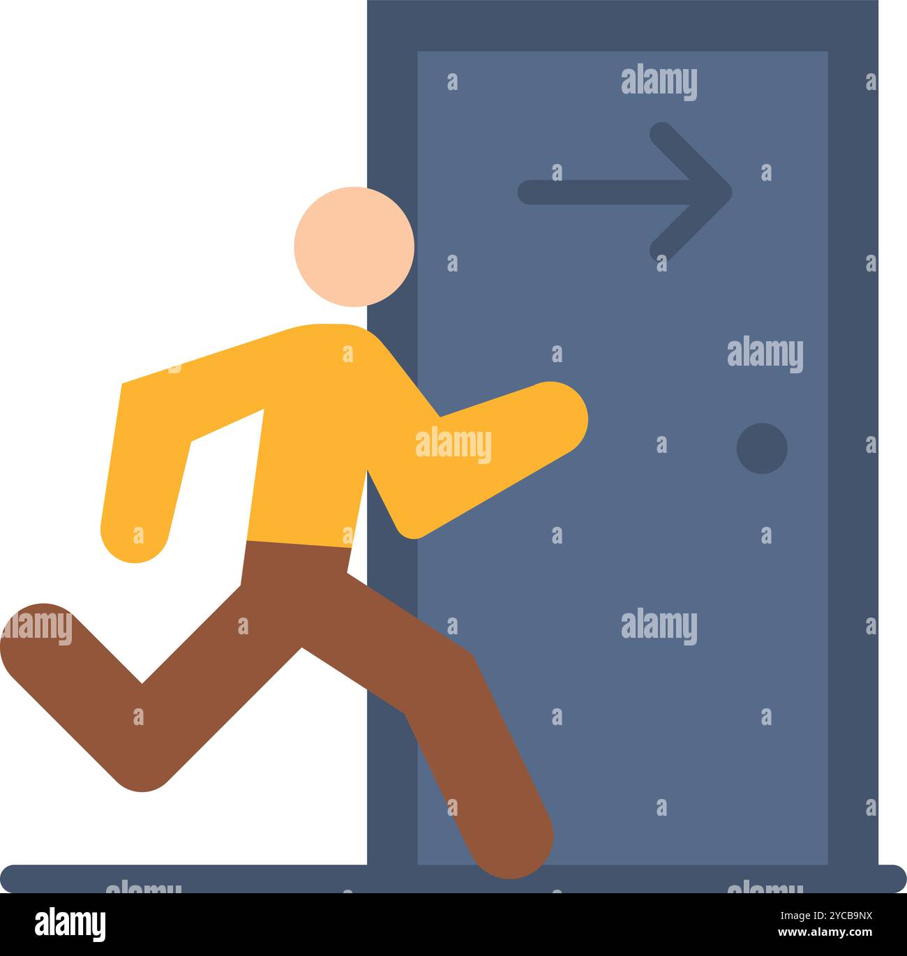Exit icon vector image. Suitable for mobile application web application ...