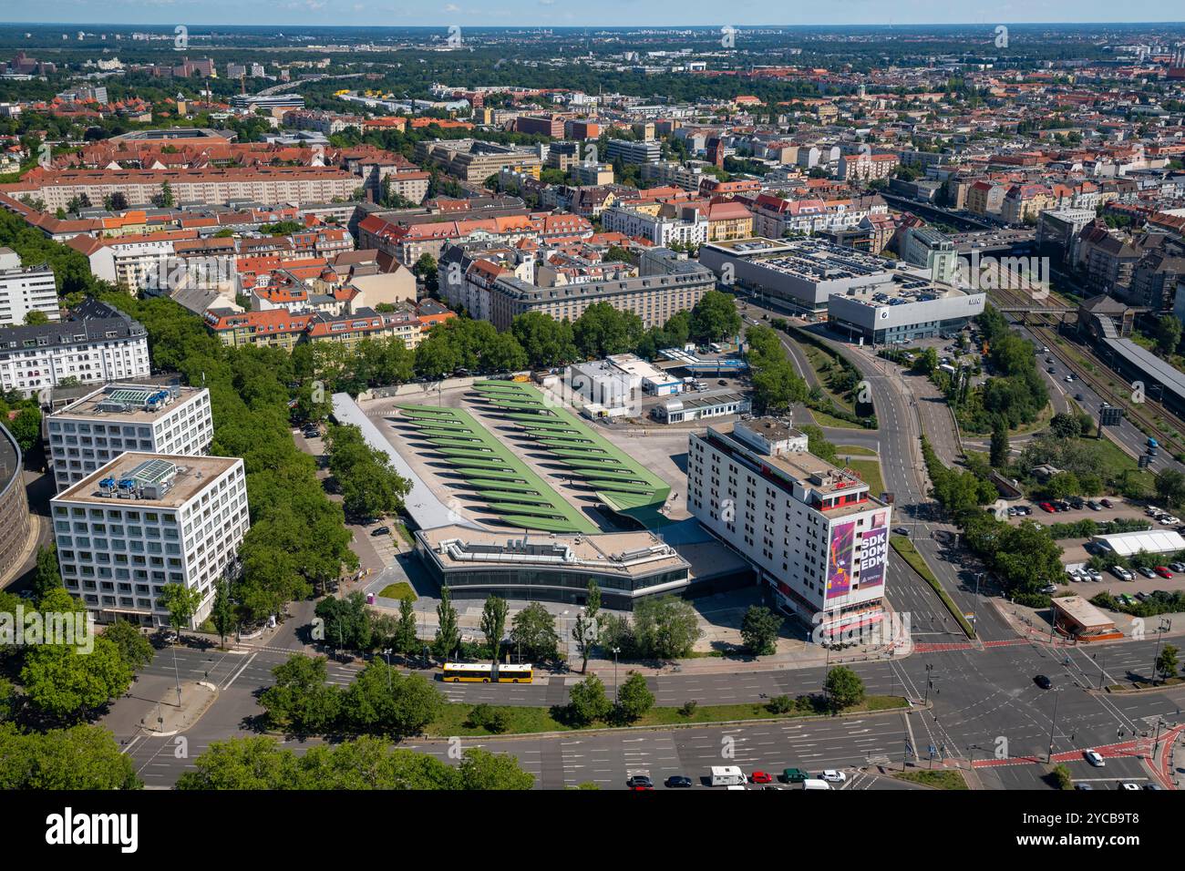 Central Bus Station ZOB, Messedamm, Westend, Charlottenburg, Berlin ...