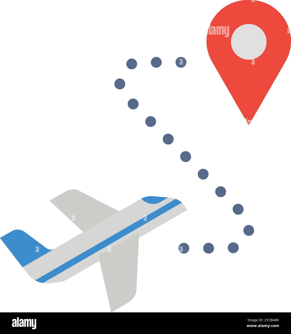 Flight icon vector image. Suitable for mobile application web ...