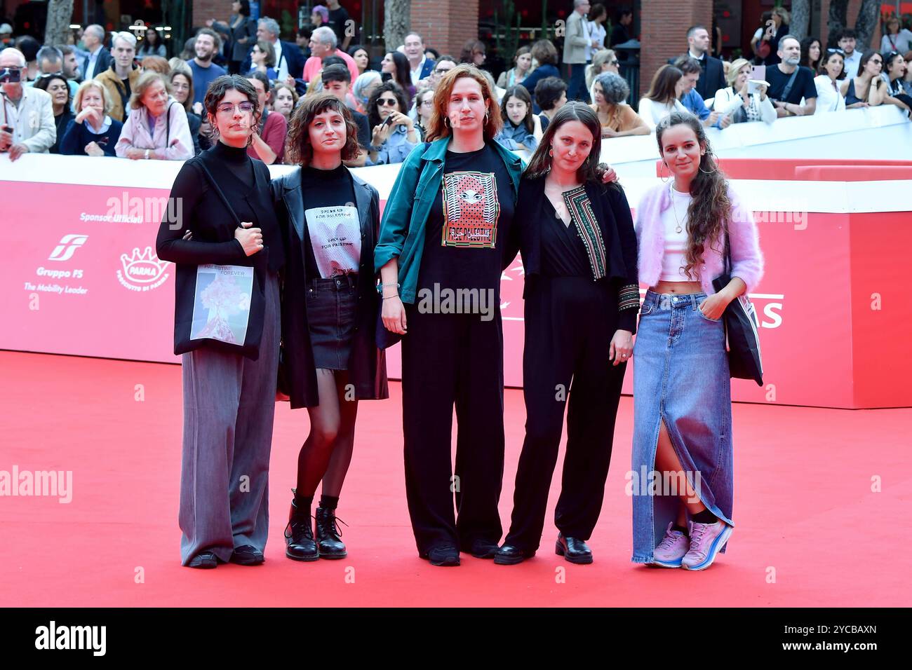 Rome Cinema Fest 2024 . Rome Film Fest. Red carpet film Broken Things ...