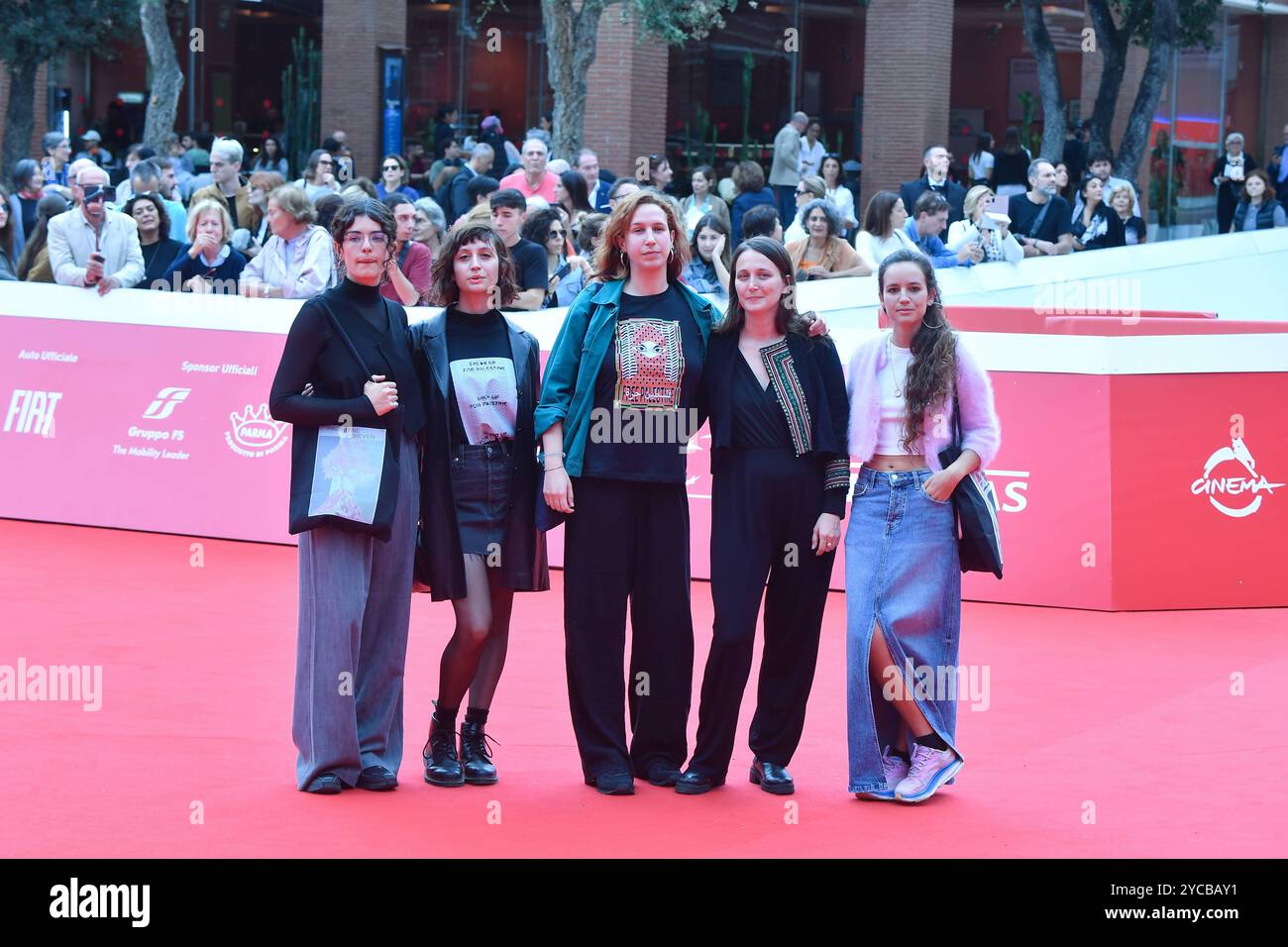 Rome Cinema Fest 2024 . Rome Film Fest. Red carpet film Broken Things ...
