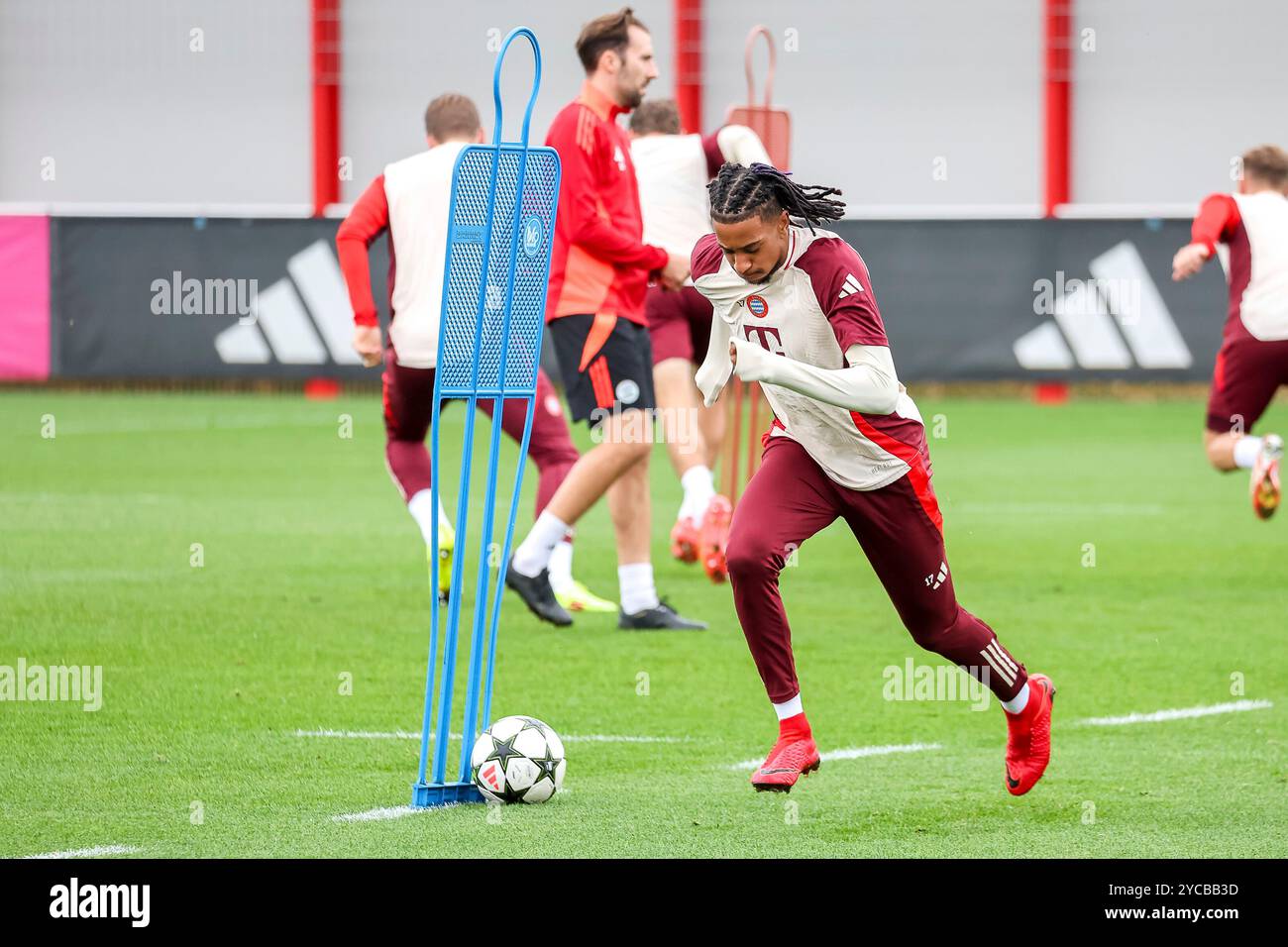Muenchen, Deutschland. 22nd Oct, 2024. Michael Olise (FC Bayern ...