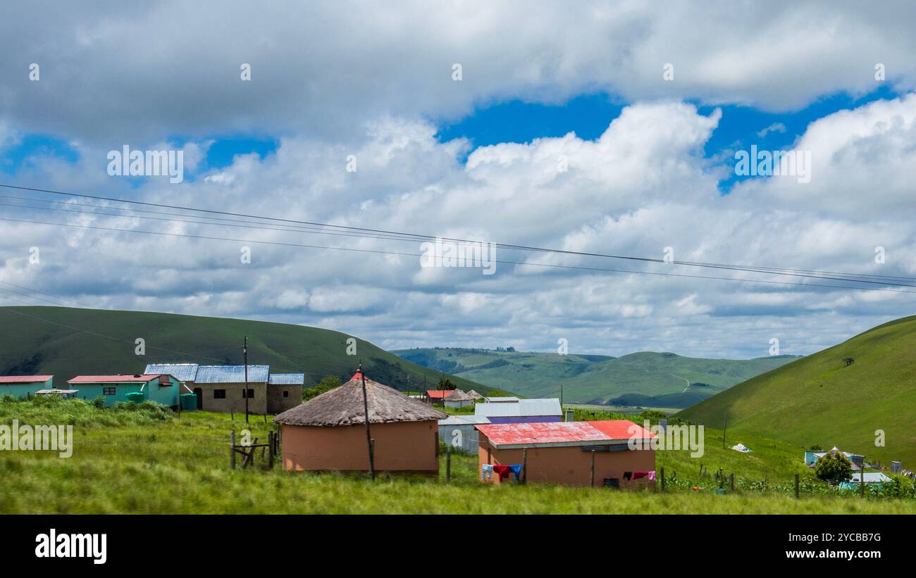 Rural village drakensberg hi-res stock photography and images - Alamy