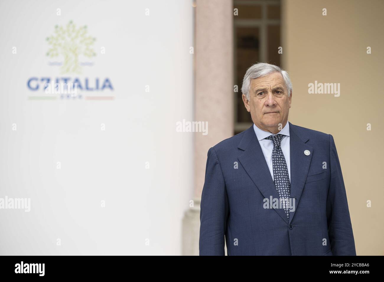 Pescara - Italian Foreign Minister Antonio Tajani during the welcome ...