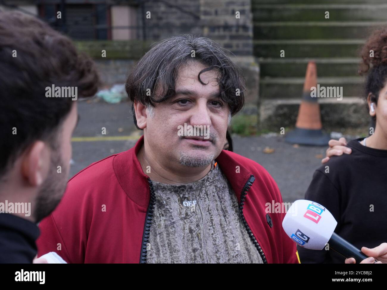 Sheik Yaqub Al Sabah after being released outside HM Prison Wandsworth ...