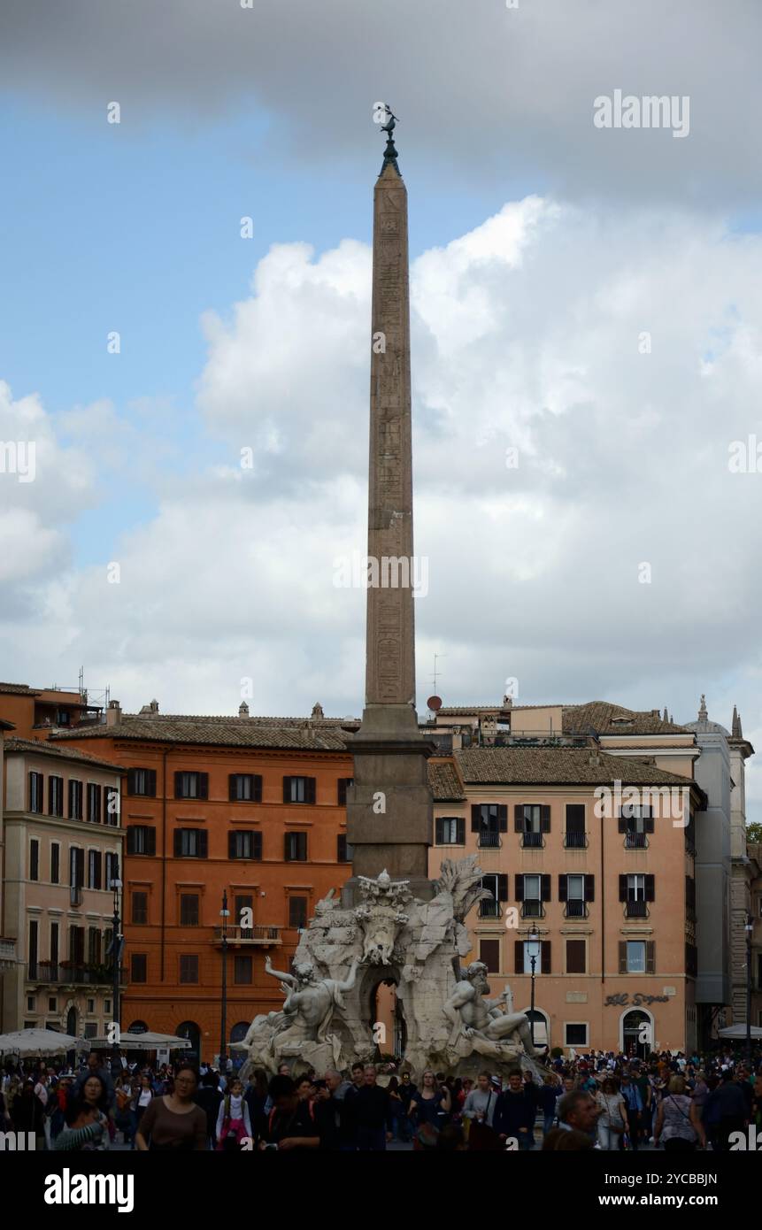 Panorama piazza navona square hi-res stock photography and images - Alamy