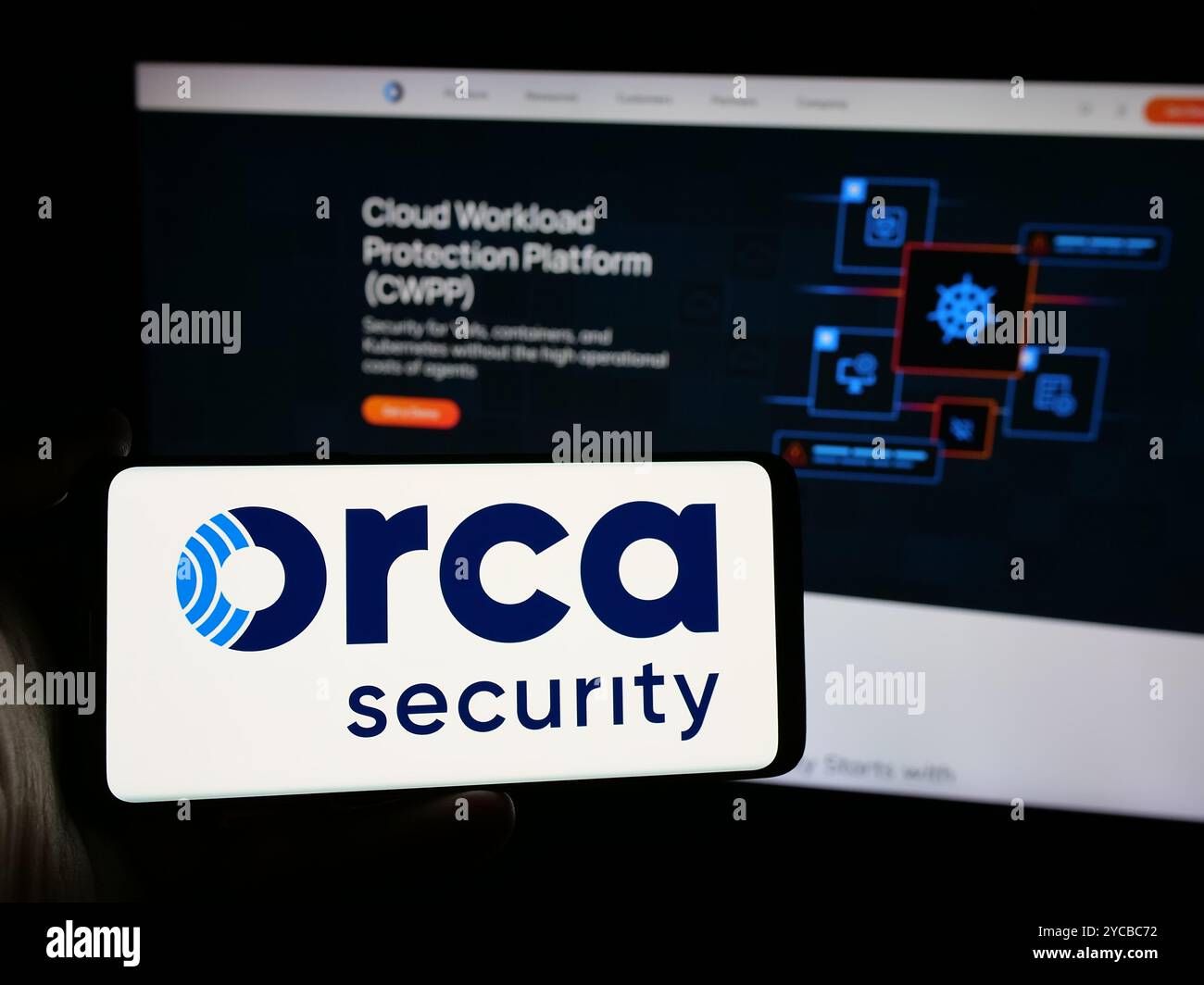 Orca security logo hi-res stock photography and images - Alamy