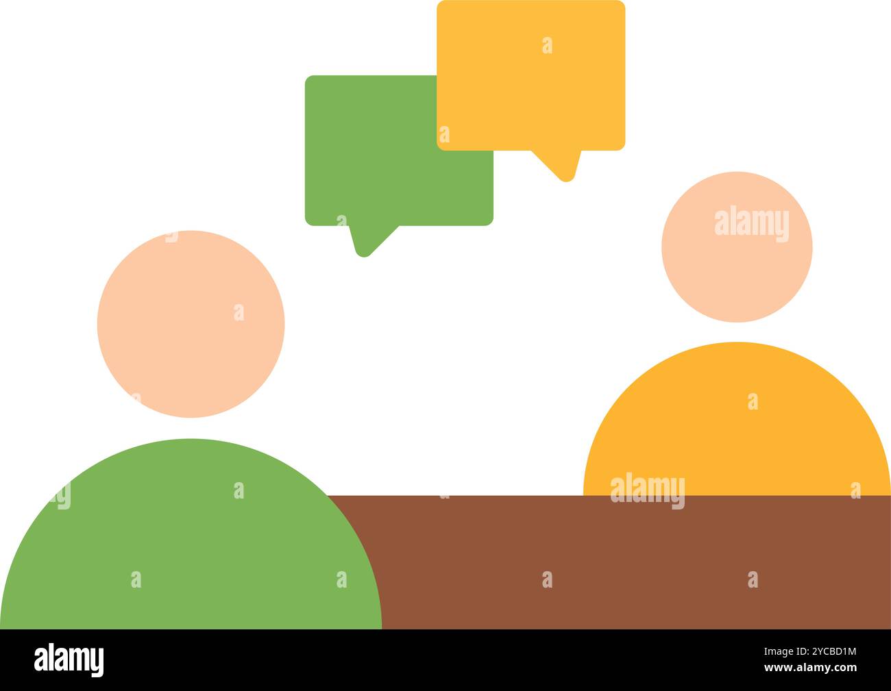 Interview icon vector image. Suitable for mobile application web application and print media ...