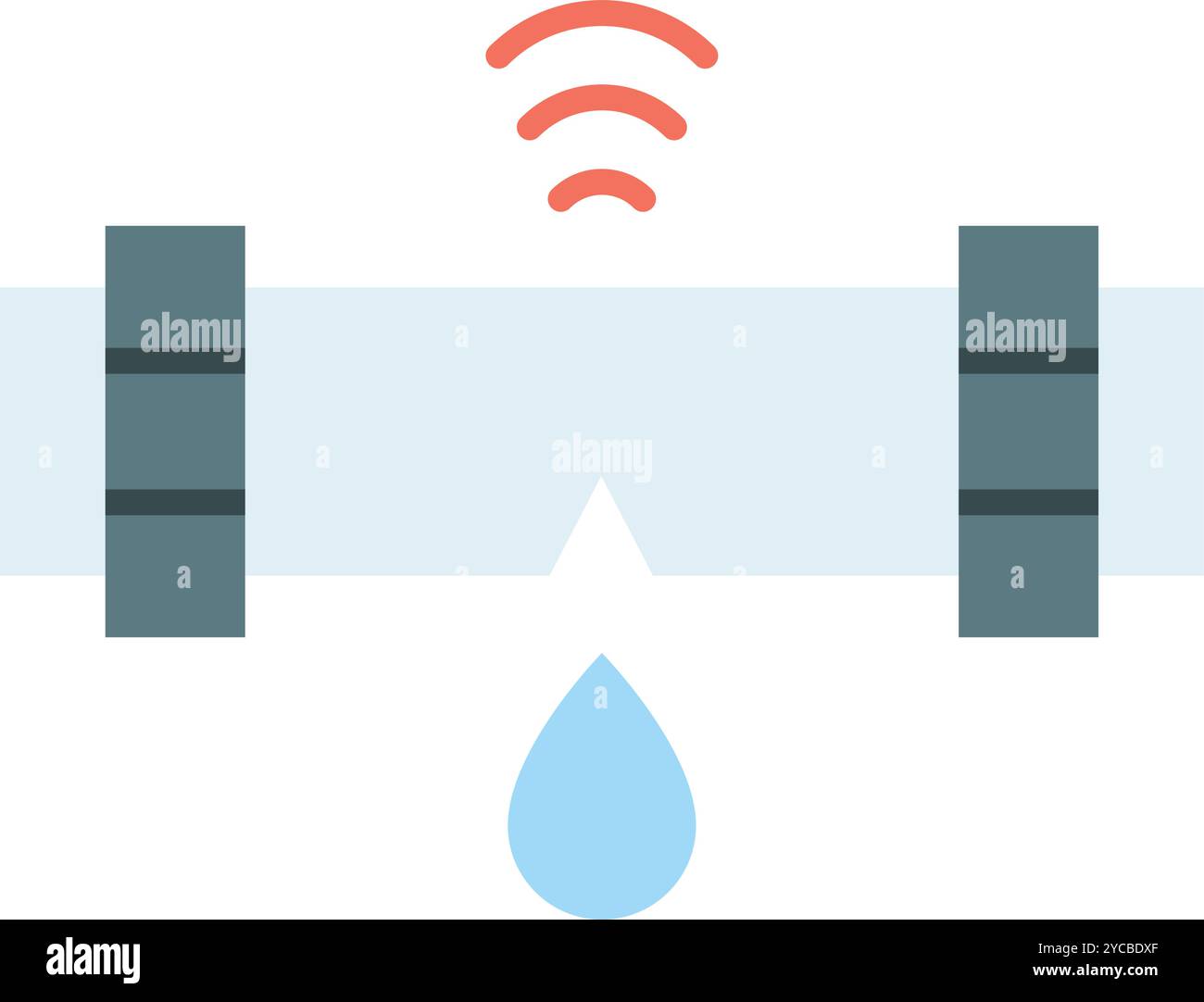Leak Detector icon vector image. Suitable for mobile application web ...