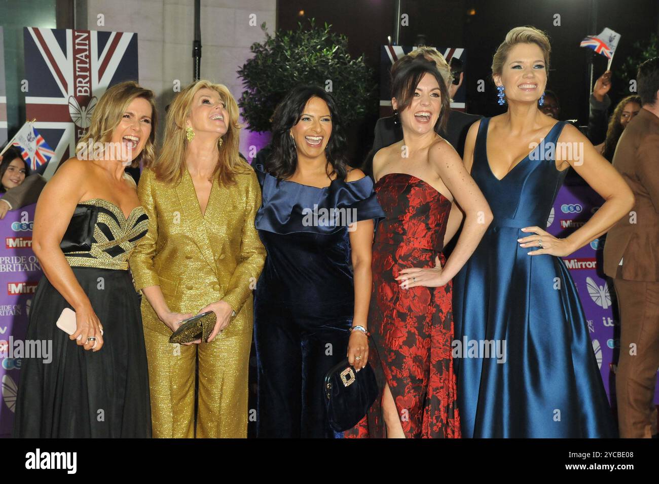 London, UK. 21st Oct, 2024. (l to r) Susanna Reid, Kate Garraway ...