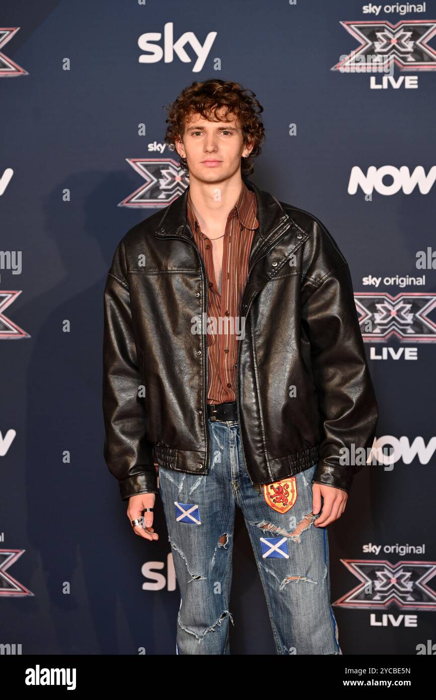 Milano - Photocall “X Factor 2024” - Sky.nella foto Pablo Murphy Stock ...